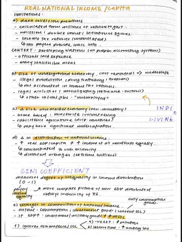 A LEVEL NOTES GP/ECONS(H2), Hobbies & Toys, Books & Magazines ...