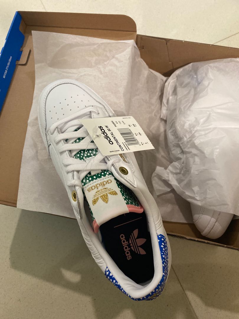 Adidas Continental 80, Women's Fashion, Footwear, Sneakers on Carousell