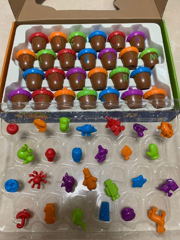 Alphabet Acorns Activity Set by Learning Resources, Hobbies & Toys ...