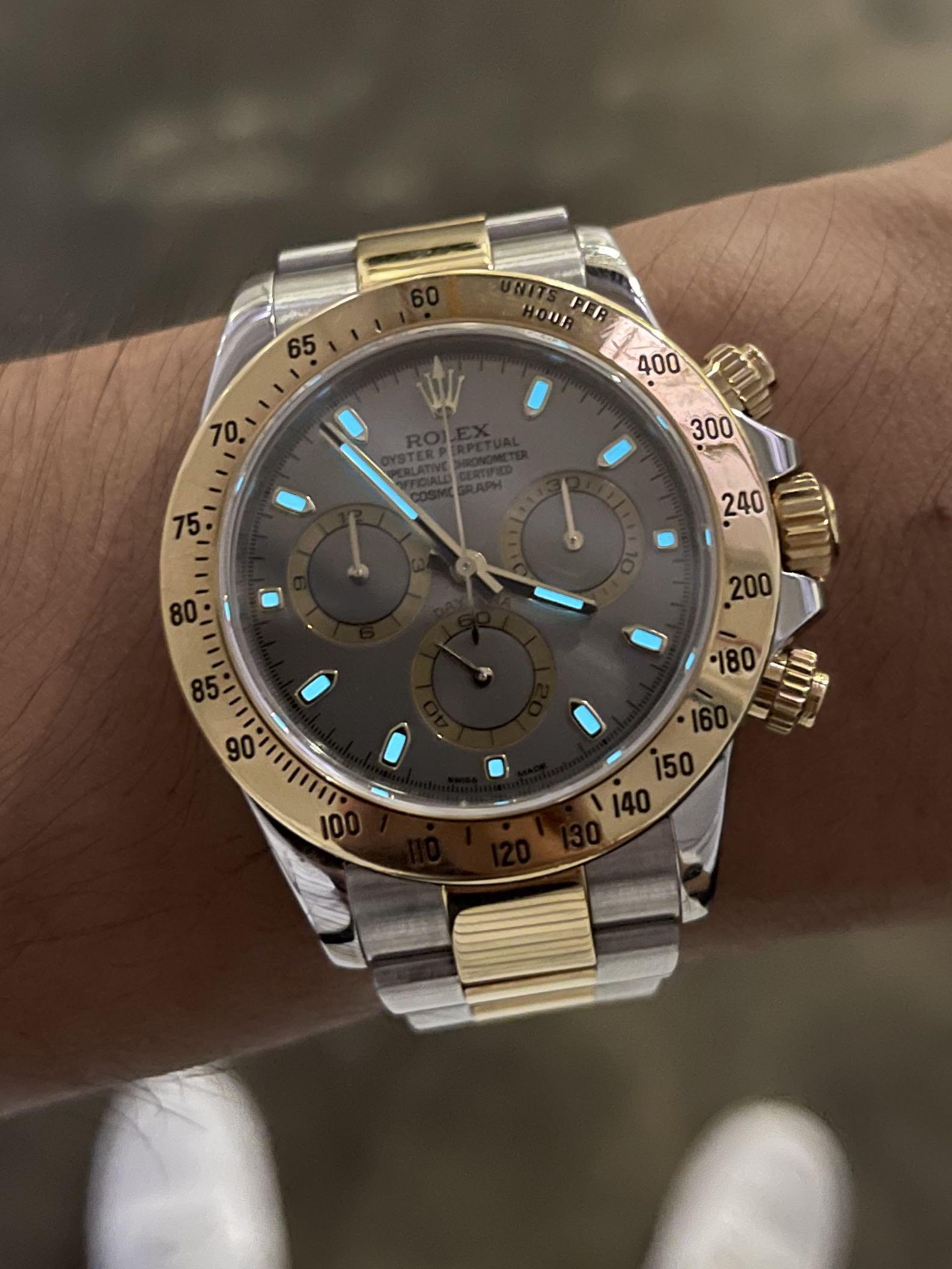 [AVAILABLE] [AN Series] Rolex Daytona 116523 Grey Sunburst APH Dial ...