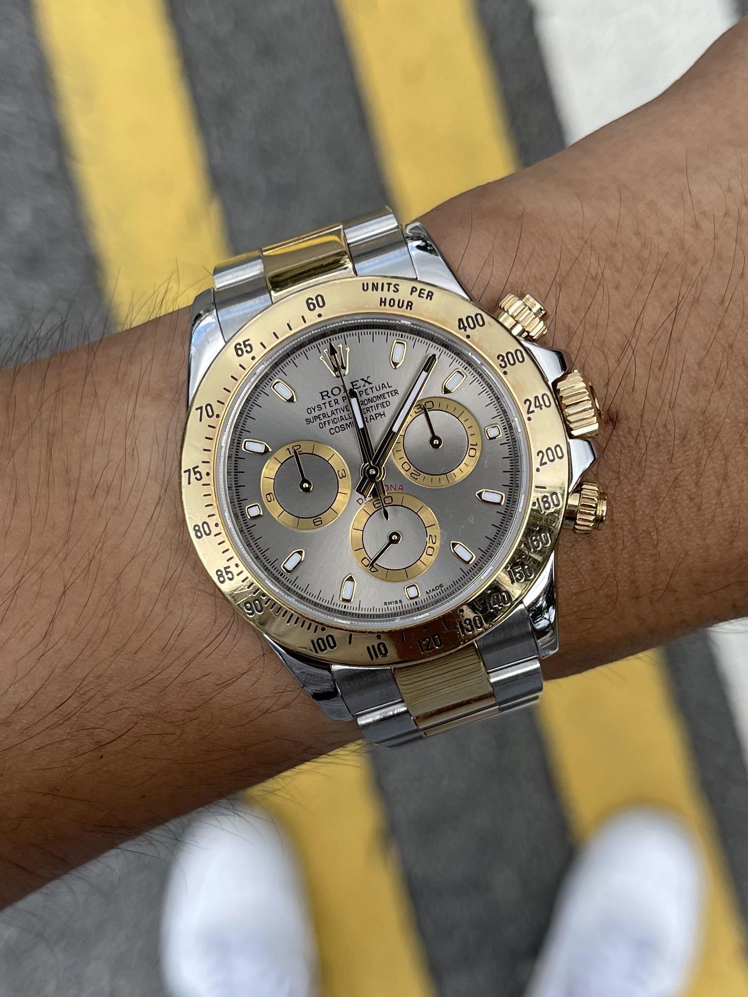 [AVAILABLE] [AN Series] Rolex Daytona 116523 Grey Sunburst APH Dial ...