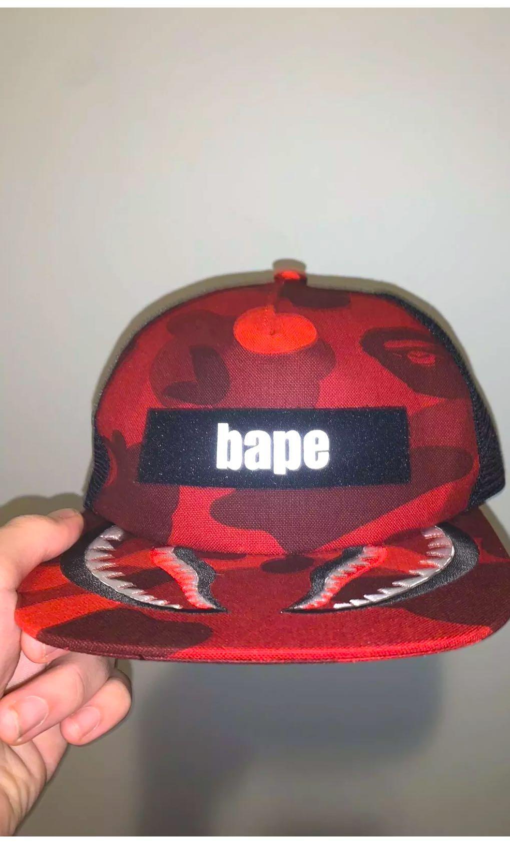 Bape cap, Men's Fashion, Watches & Accessories, Caps & Hats on Carousell