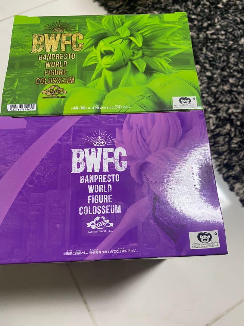 BNIB Banpresto BWFC Super Saiyan Broly and BWFC Super Saiyan Rose Goku ...