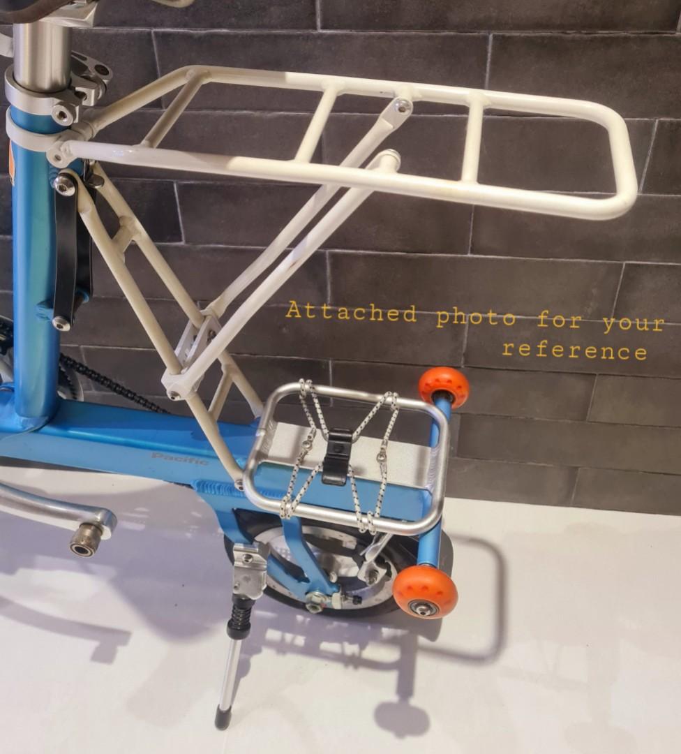 Carryme Rear Rack White, Sports Equipment, Bicycles & Parts, Parts ...