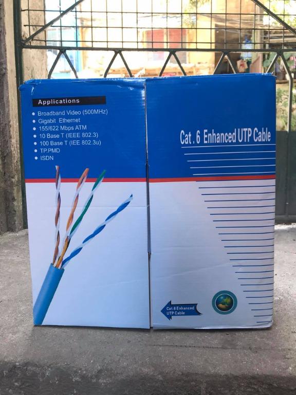 CAT6 ENHANCED UTP CABLE, INDOOR LAN CABLE, PROFESSIONAL NETWORKING ...