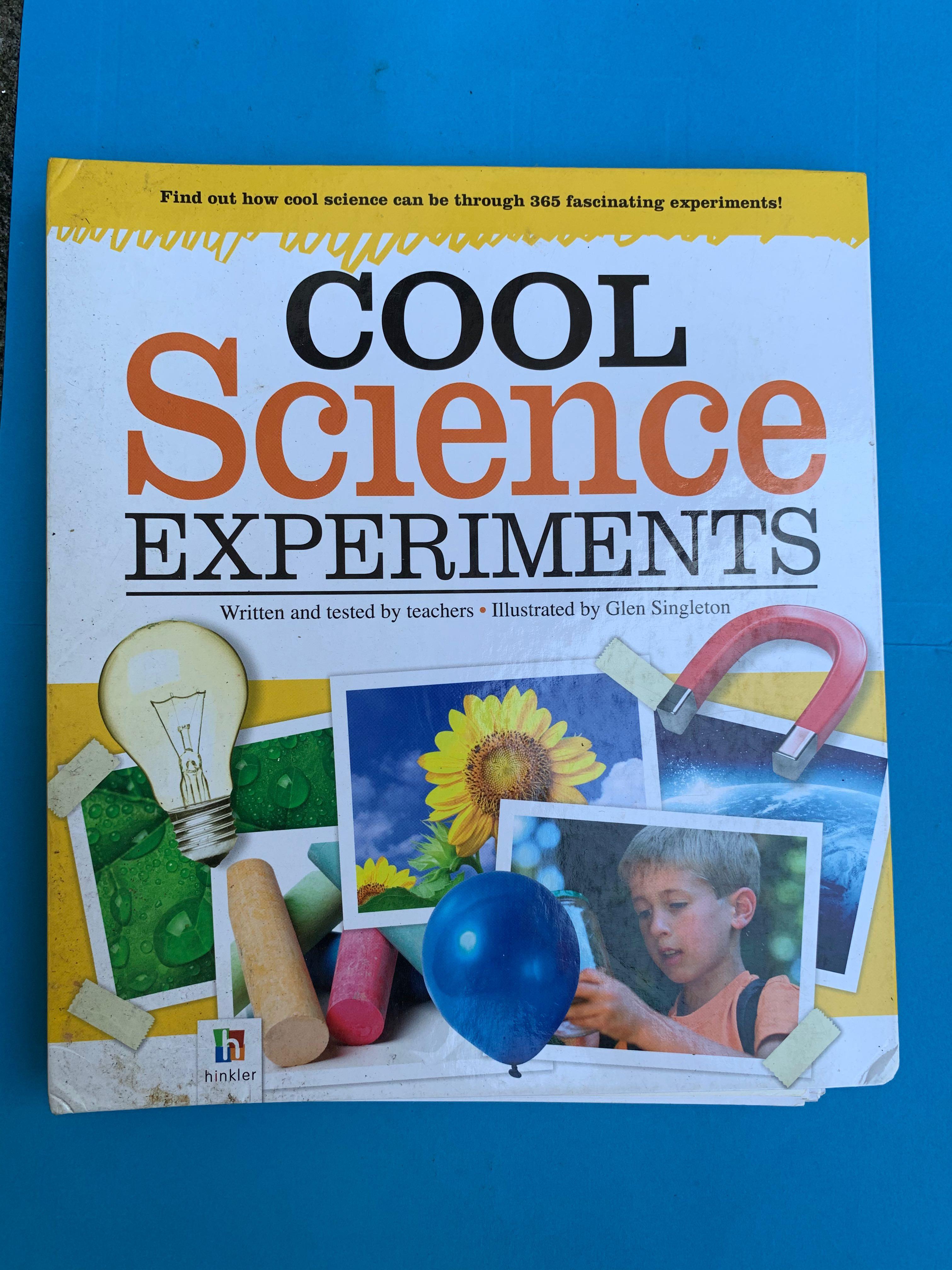 Cool science experiments hard bound , Hobbies & Toys, Books & Magazines ...