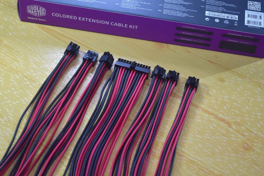 Cooler Master Colored Extension Cable Kit, Computers & Tech, Parts ...