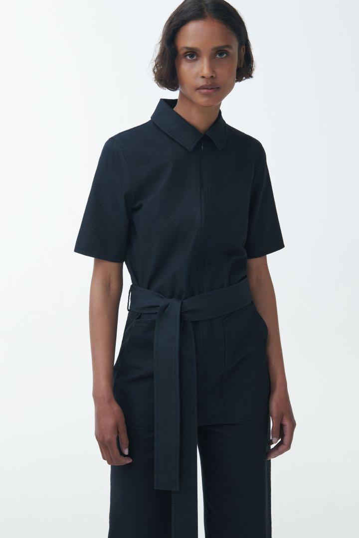 COS Belted Jumpsuit, Women's Fashion, Dresses & Sets, Jumpsuits on ...
