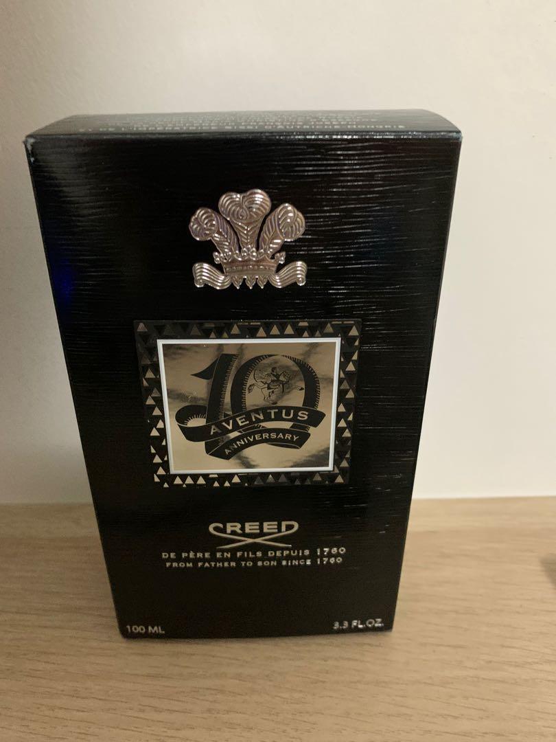 Authentic Creed Aventus 10th Anniversary Edition 100ml, Beauty & Personal Care, Fragrance ...