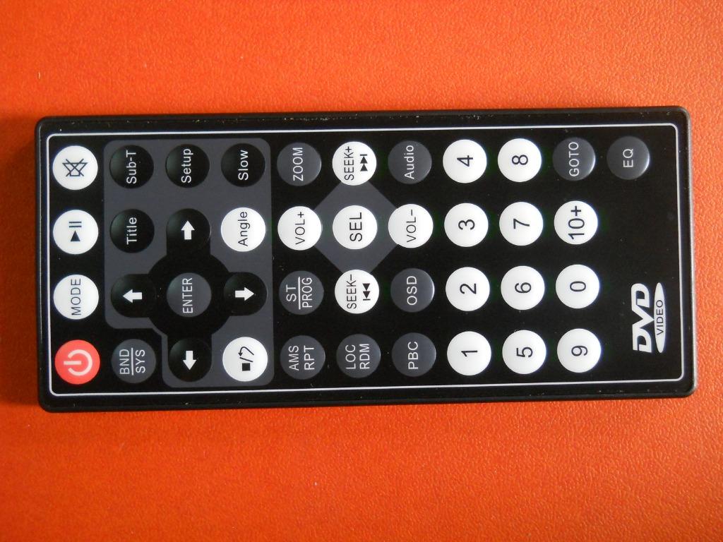 DVD VIDEO REMOTECONTROL (NB 04), Audio, Portable Music Players on Carousell