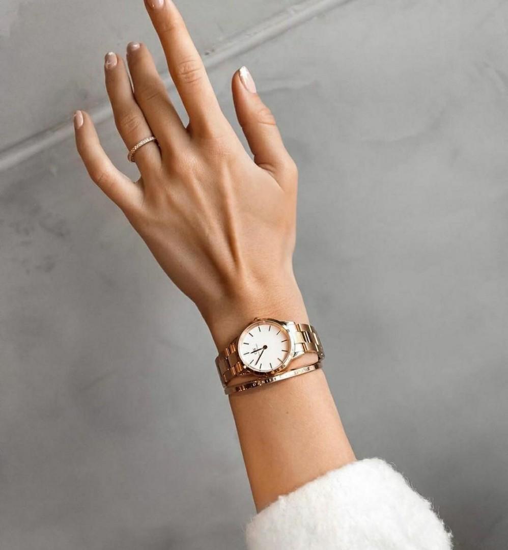 dw iconic Link watch, 名牌, 手錶 - Carousell