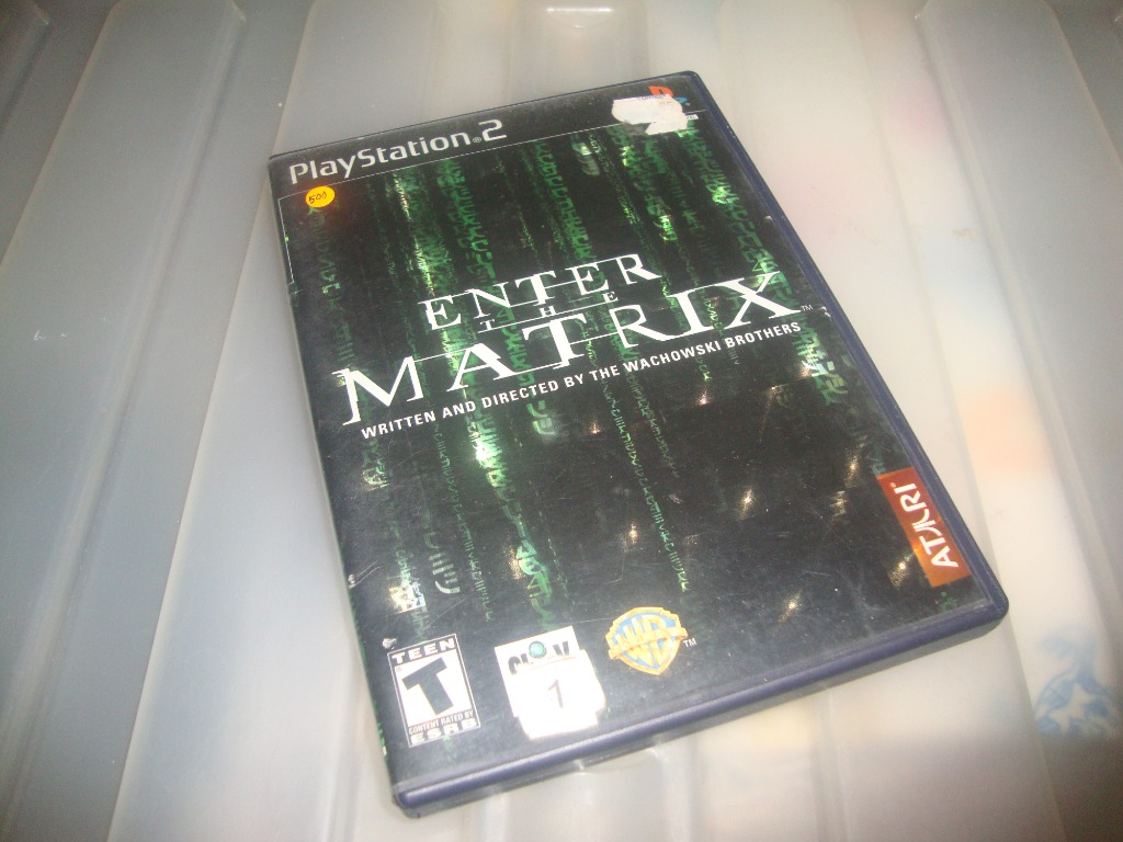 PS2 Enter the Matrix Sony PlayStation 2, Video Gaming, Video Games ...
