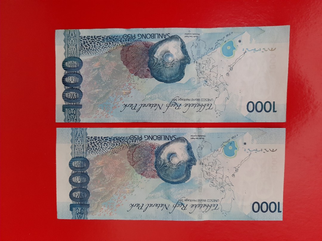 Error P1000 paper bills, Hobbies & Toys, Memorabilia & Collectibles ...