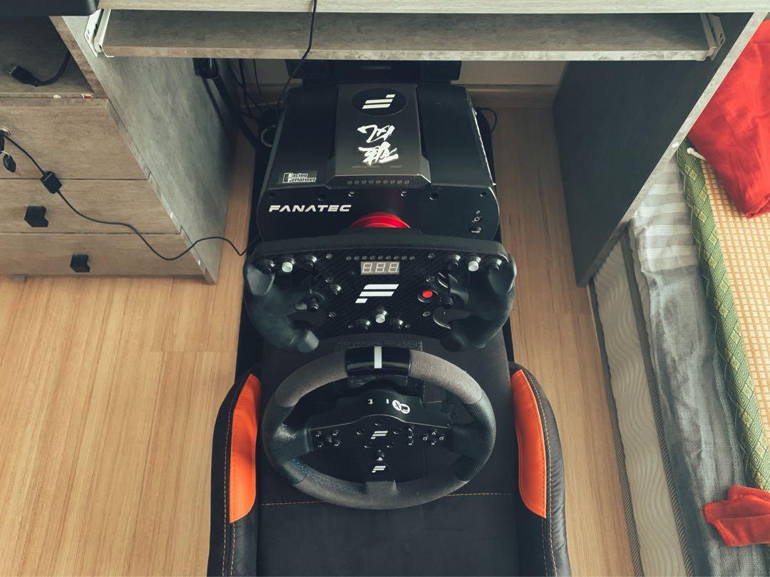 Fanatec CSL Elite Bundle + Clubsport Carbon Formula Wheel, Video Gaming ...