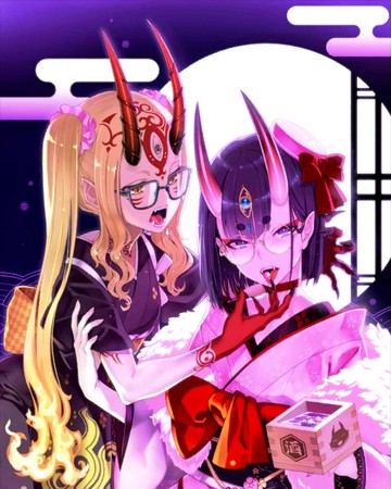 FGO Shuten Doji dress for demons CE full cos, Hobbies & Toys ...