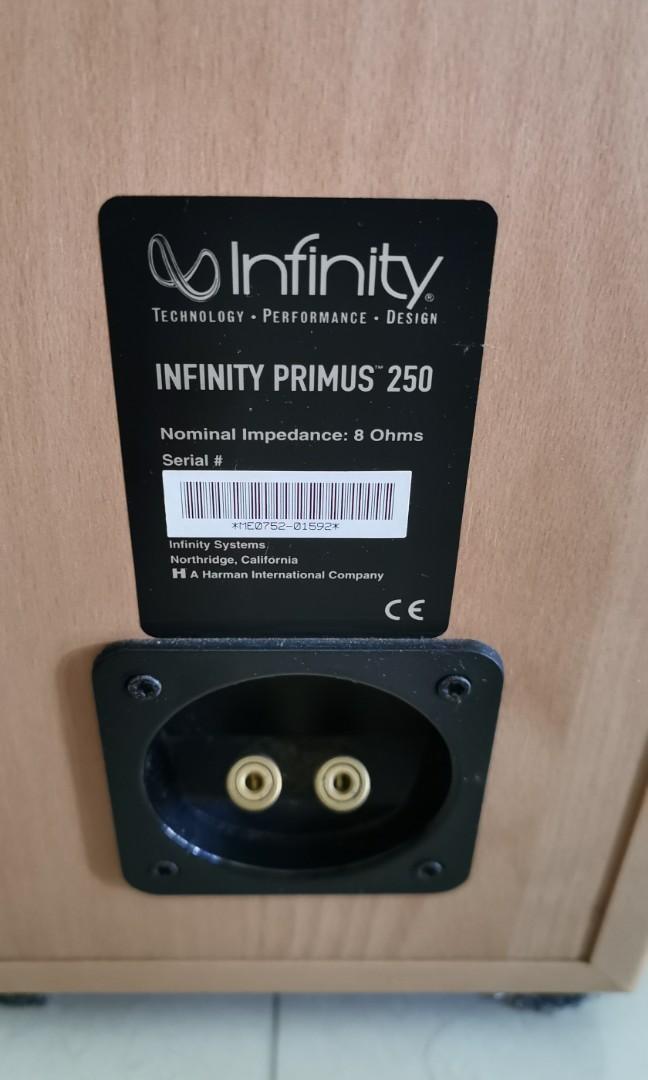 Infinity primus 250 floor standing speakers, Audio, Soundbars, Speakers ...