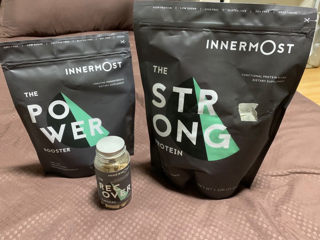 Innermost protein powder / creatine / recovery set (Muscle), Sports ...