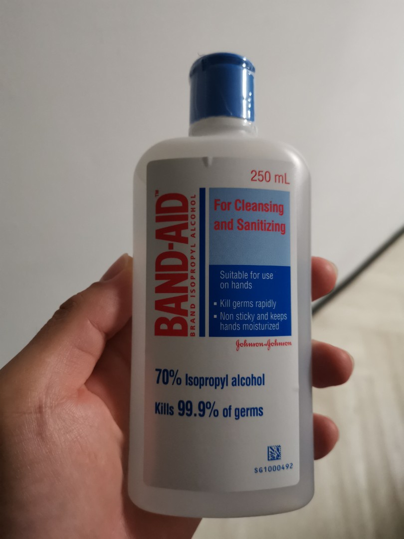 Johnson & Johnson Band-Aid Isopropyl Alcohol, Everything Else on Carousell
