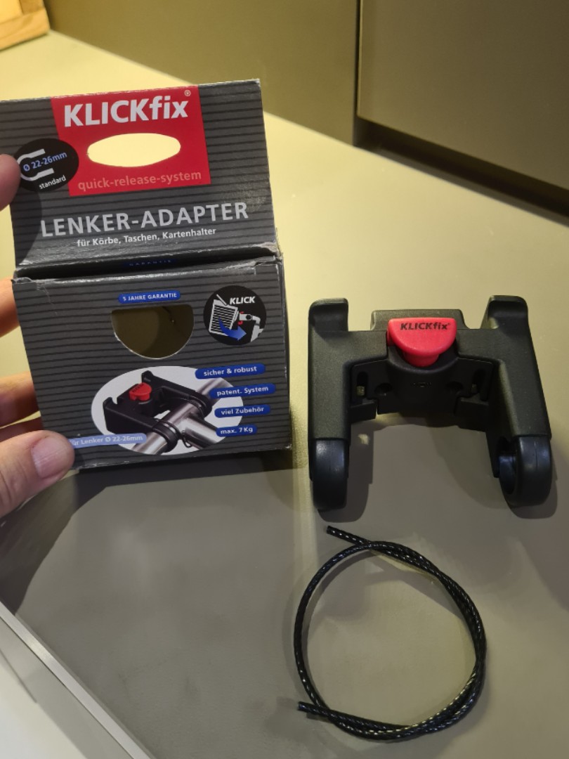 Klickfix Handlebar Adopter, Sports Equipment, Bicycles & Parts, Parts ...
