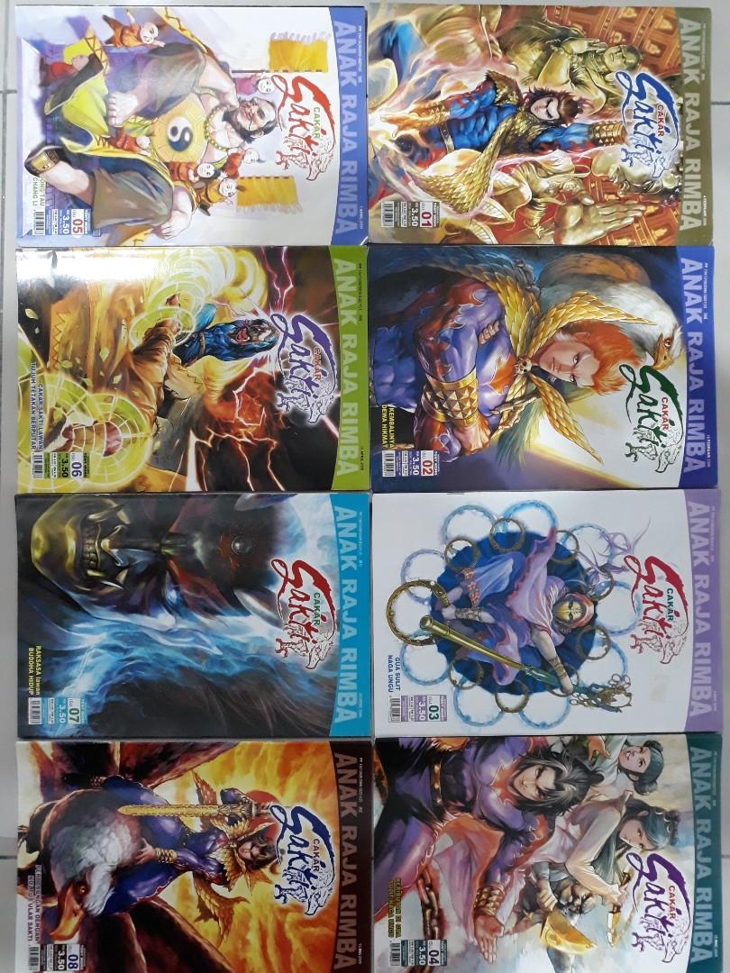 Komik Anak Raja Rimba (CAKAR SAKTI) Bil.1 hingga bil.72 Tamat Episod ...