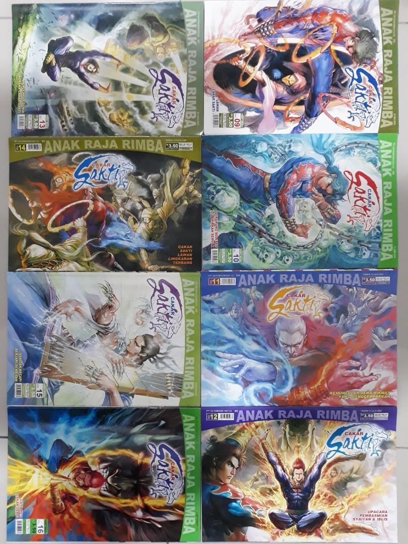 Komik Anak Raja Rimba (CAKAR SAKTI) Bil.1 hingga bil.72 Tamat Episod ...