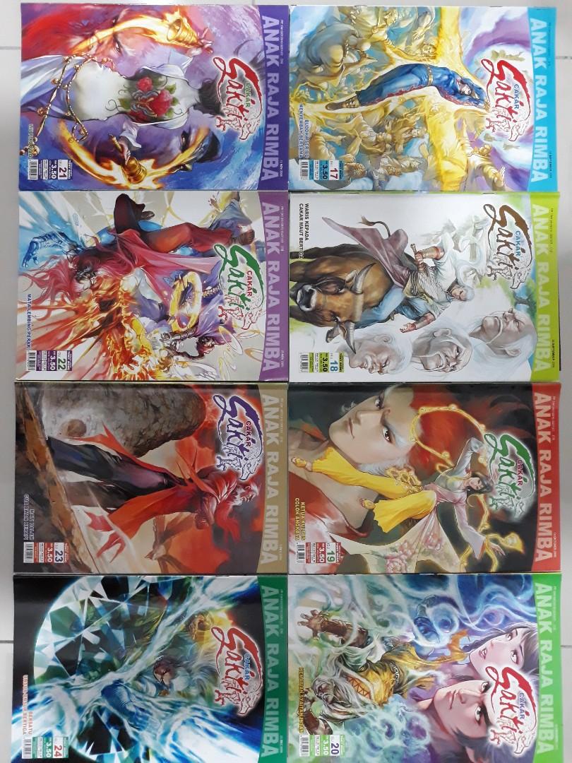 Komik Anak Raja Rimba (CAKAR SAKTI) Bil.1 hingga bil.72 Tamat Episod ...