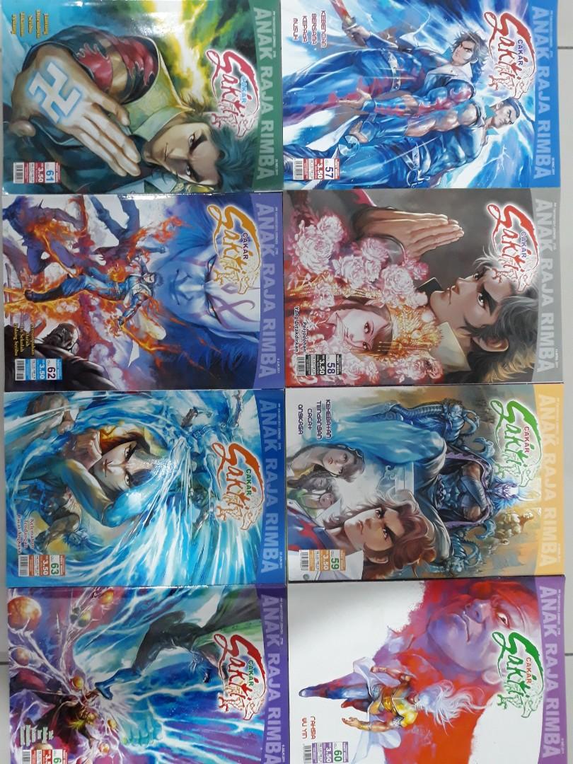 Komik Anak Raja Rimba (CAKAR SAKTI) Bil.1 hingga bil.72 Tamat Episod ...