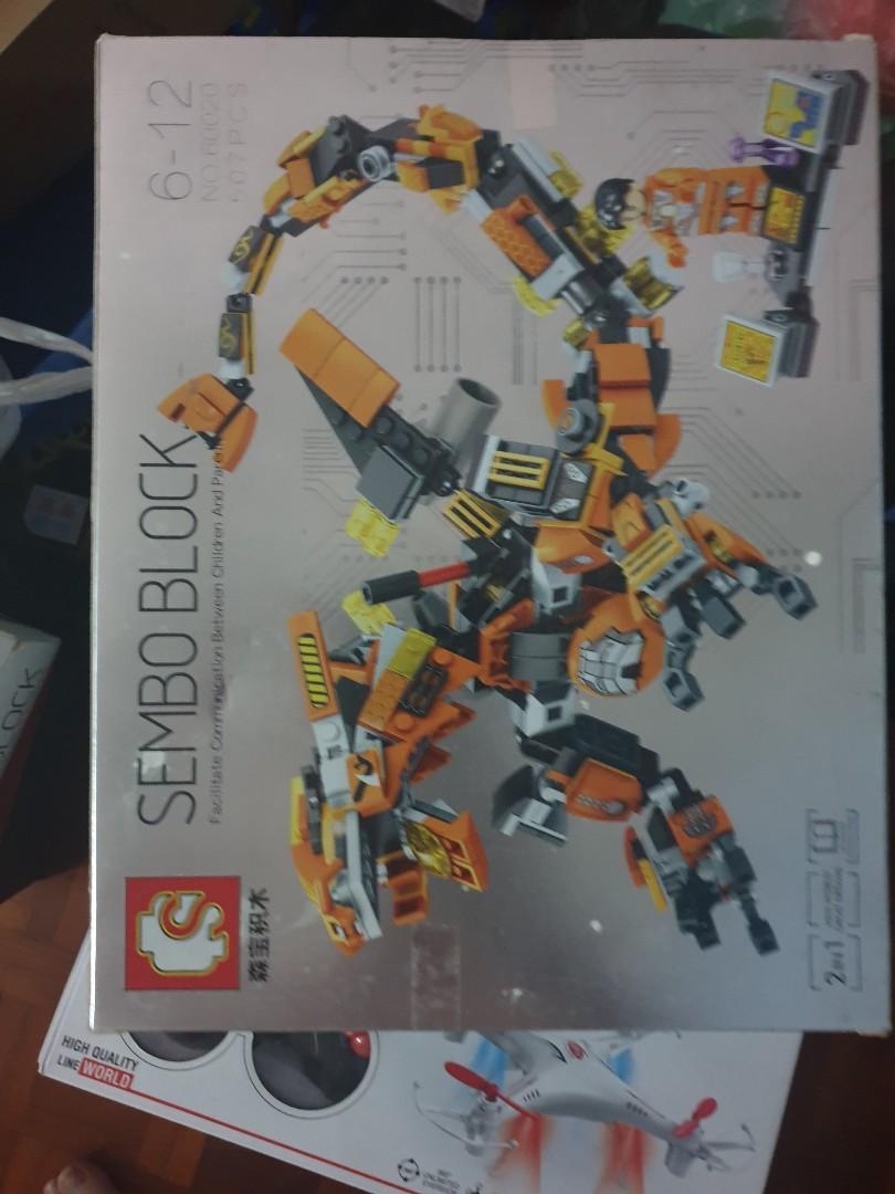 Lego sembo block ironman, Hobbies & Toys, Toys & Games on Carousell