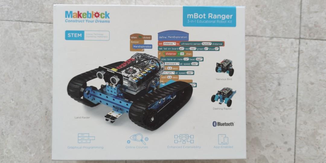 Makeblock DIY mBot Ranger Transformable STEM Educational Robot Kit - 3 ...