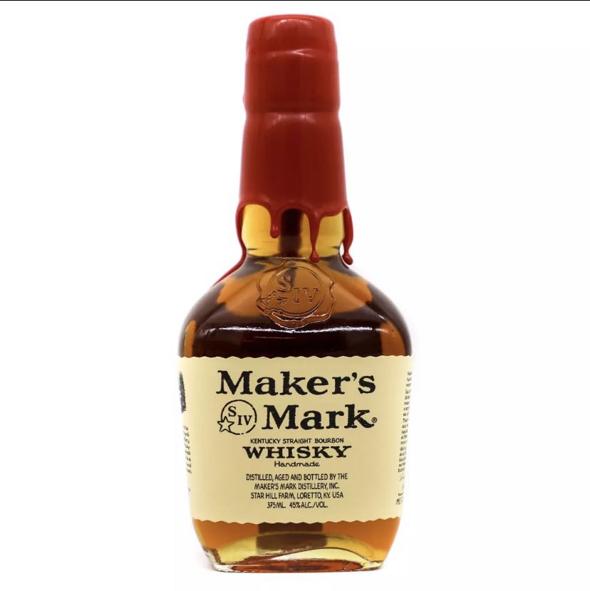 Maker’s Mark Bourbon Whisky 375ml, Food & Drinks, Alcoholic Beverages ...