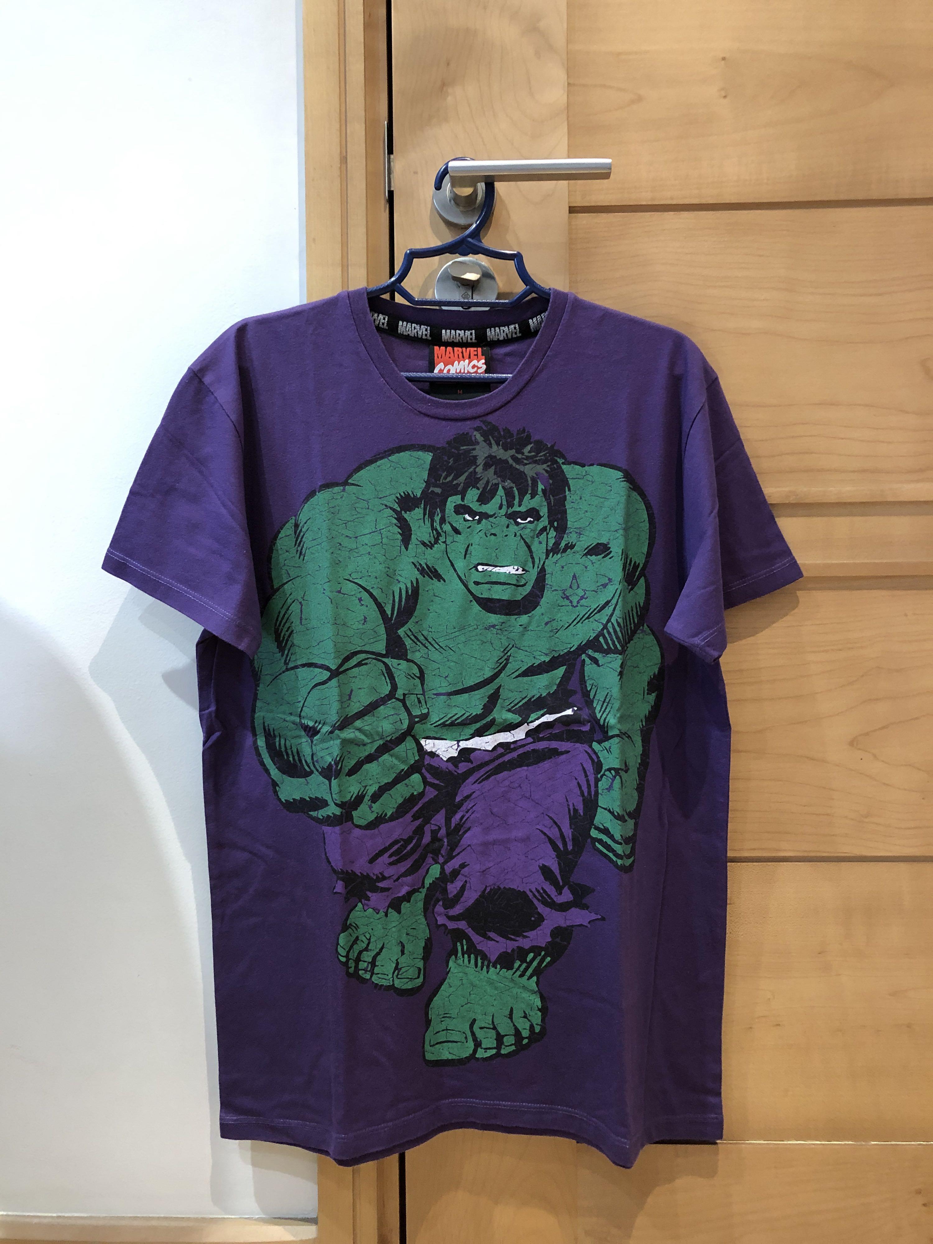 Folded and Hung Marvel Hulk Shirt, Men's Fashion, Tops & Sets, Tshirts ...