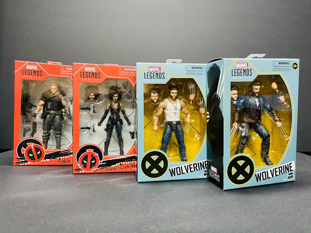 Marvel Legends Movie 6” Action Figures - WOLVERINE (brown jacket ...