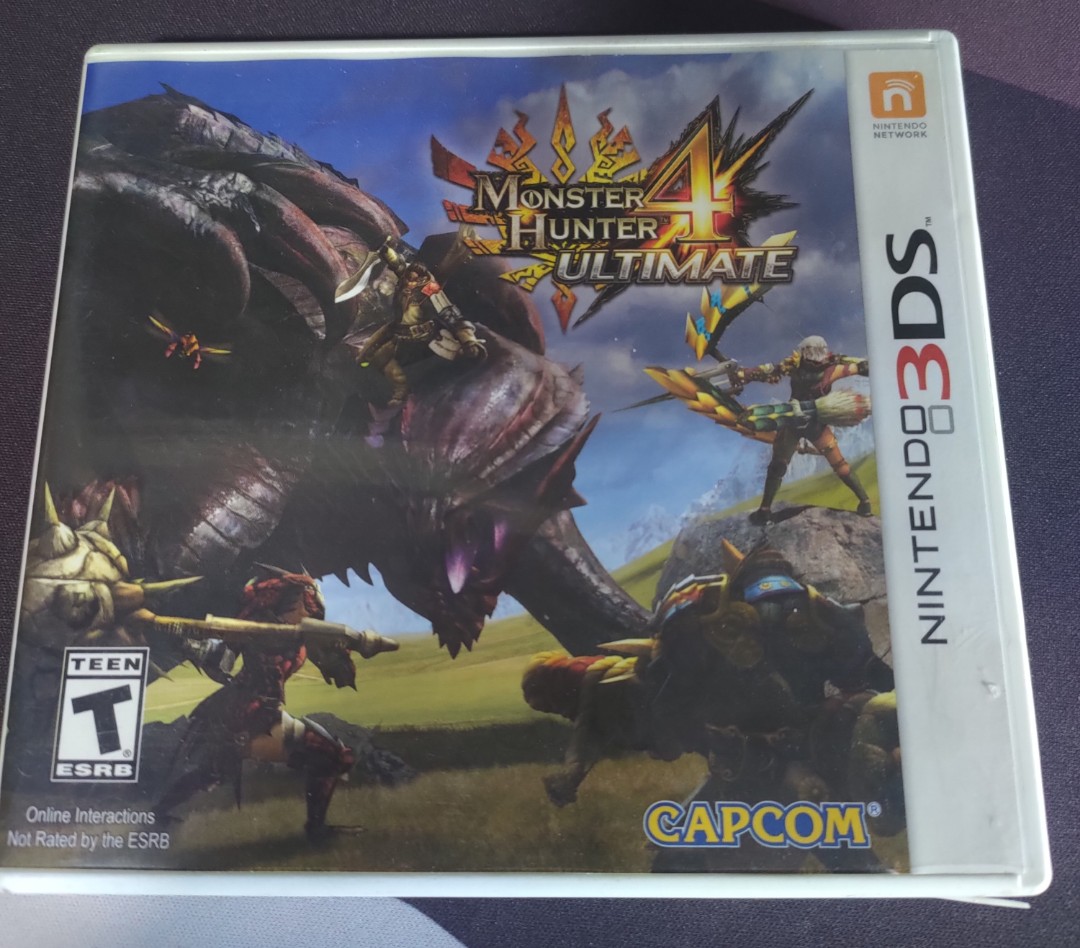 Monster Hunter 4 Ultimate 3DS, Video Gaming, Video Games, Nintendo on ...