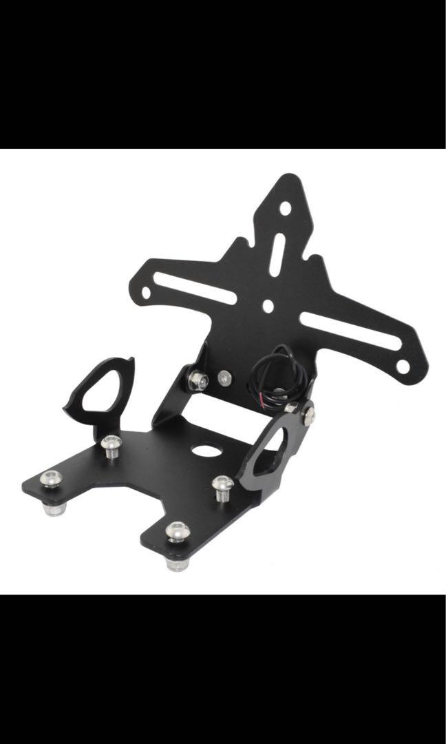 Universal Motorbike Tail Tidy with LED Light, Motorcycles, Motorcycle ...