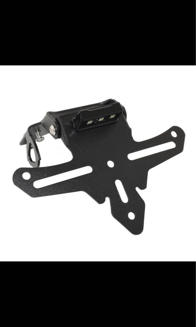 Universal Motorbike Tail Tidy with LED Light, Motorcycles, Motorcycle ...