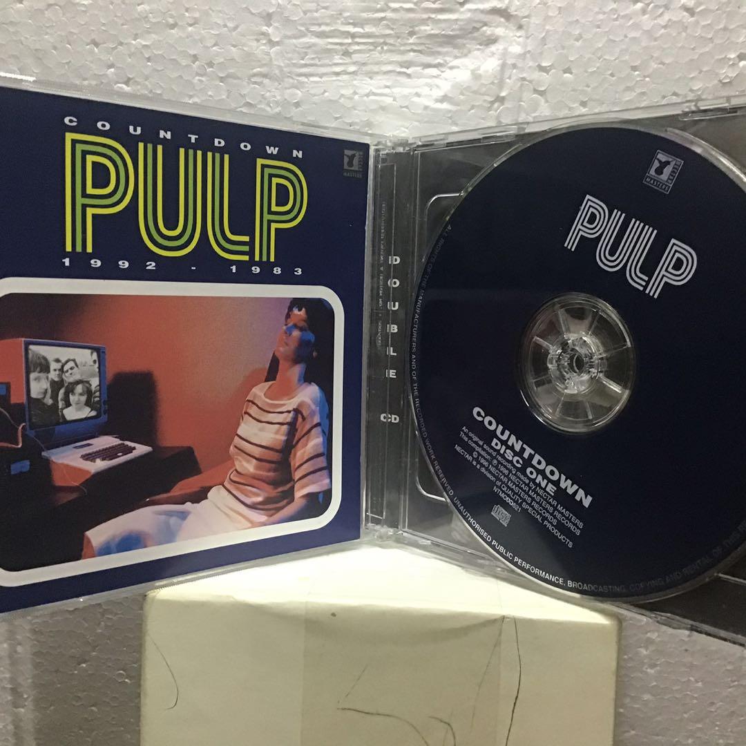 ORIGINAL PRESS Pulp - Countdown DOUBLE DISC OOP CD Anubis Indie Rock ...