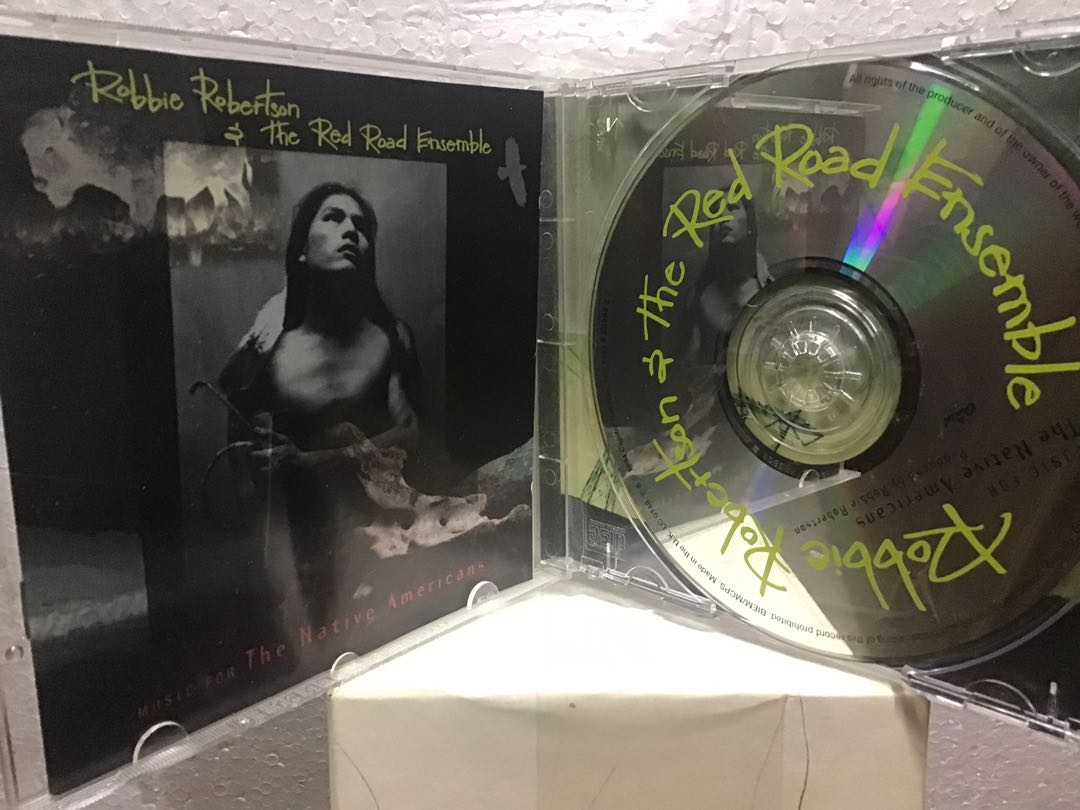 ORIGINAL PRESS Robbie Robertson - Native American OOP CD Anubis ...