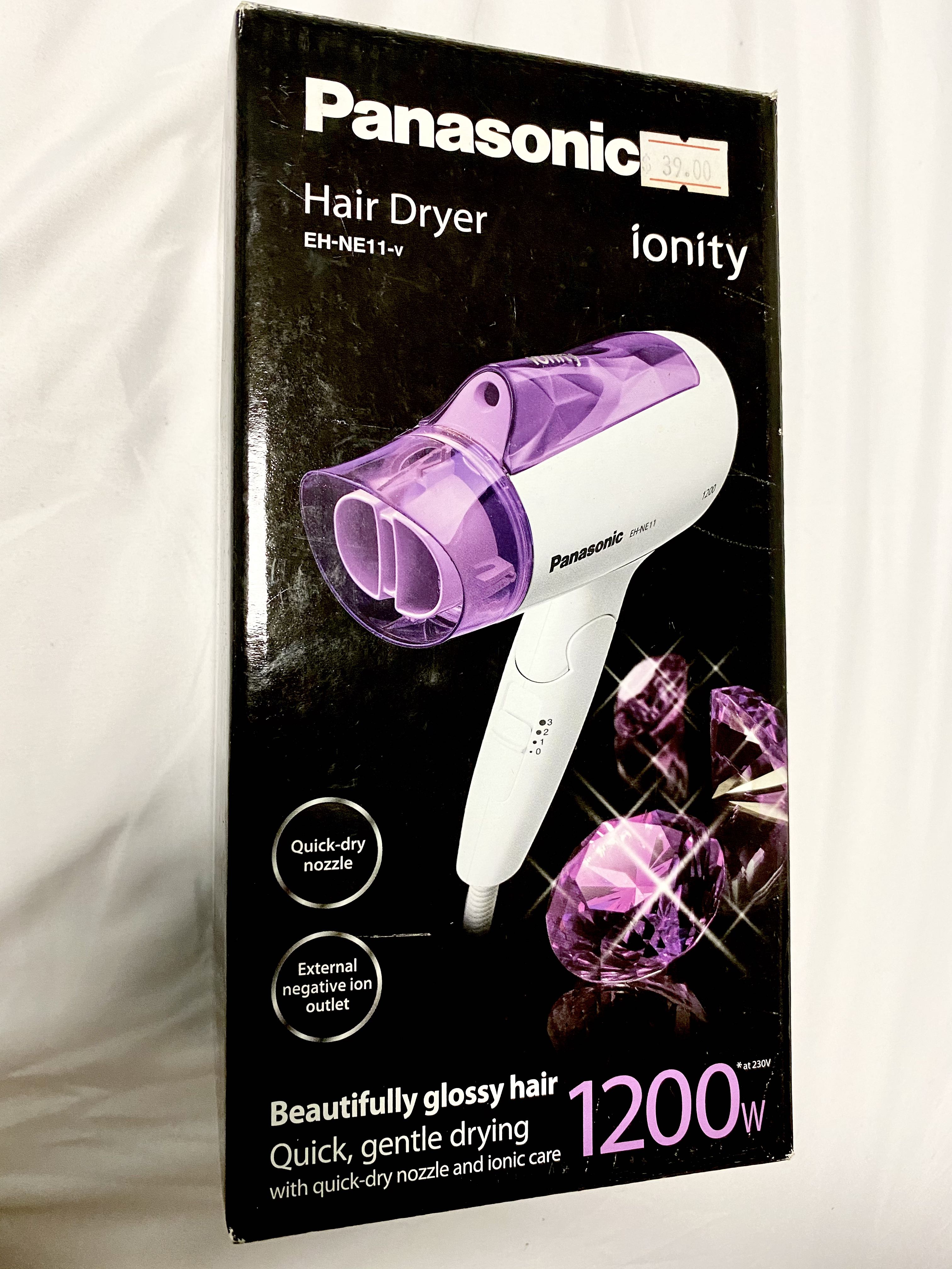 Panasonic Ionity Hair Dryer, Beauty & Personal Care, Hair on Carousell
