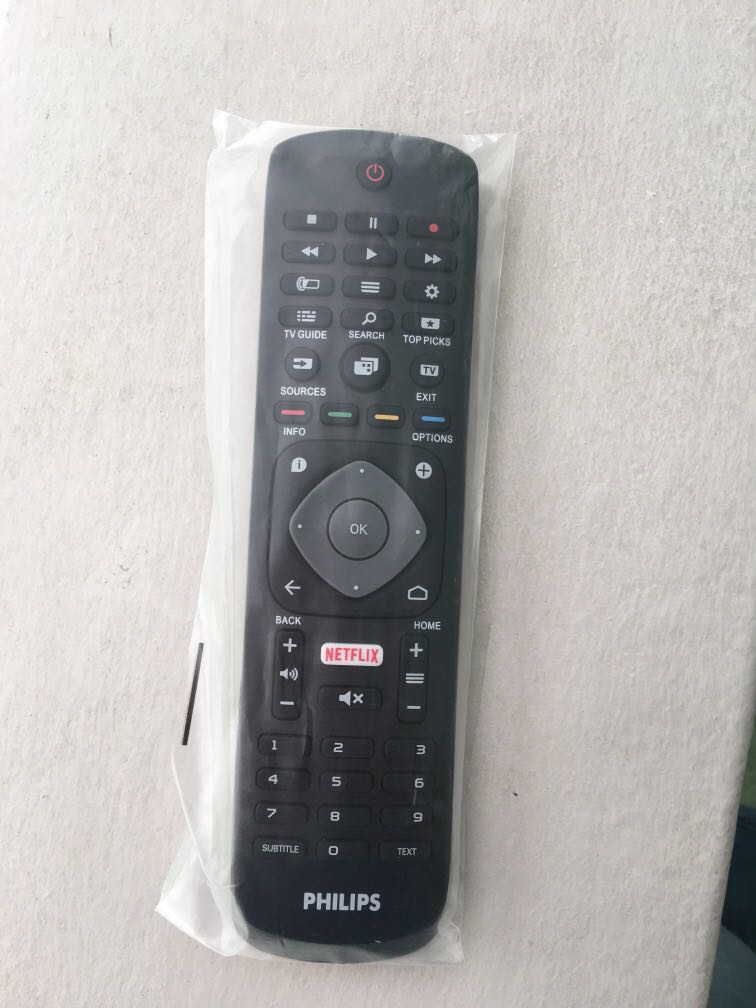 Philips TV remote control, TV & Home Appliances, TV & Entertainment, TV ...