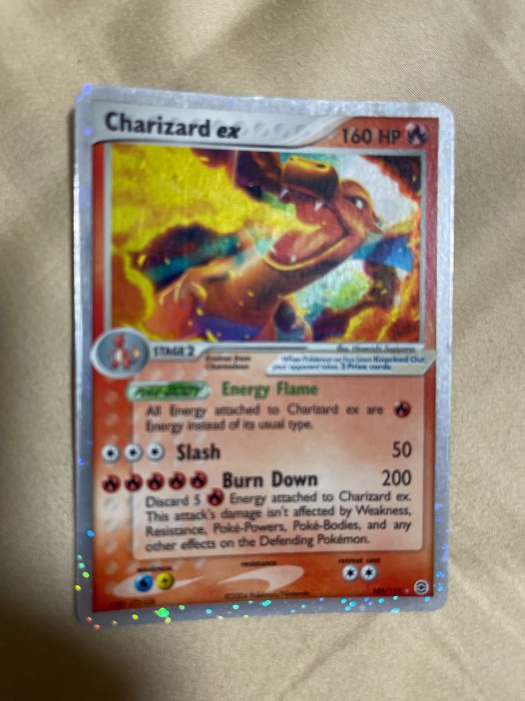 Pokemon Charizard Ex ( Ex Firered / Leafgreen ), Hobbies & Toys, Toys ...