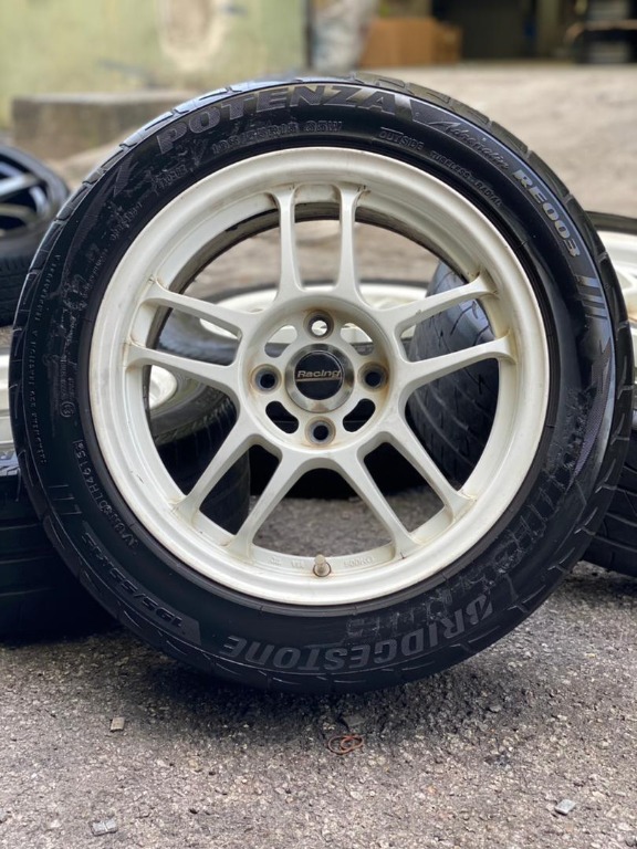 Racing Hart 15 inch sport rim Axia tyre 70%, Auto Accessories on Carousell
