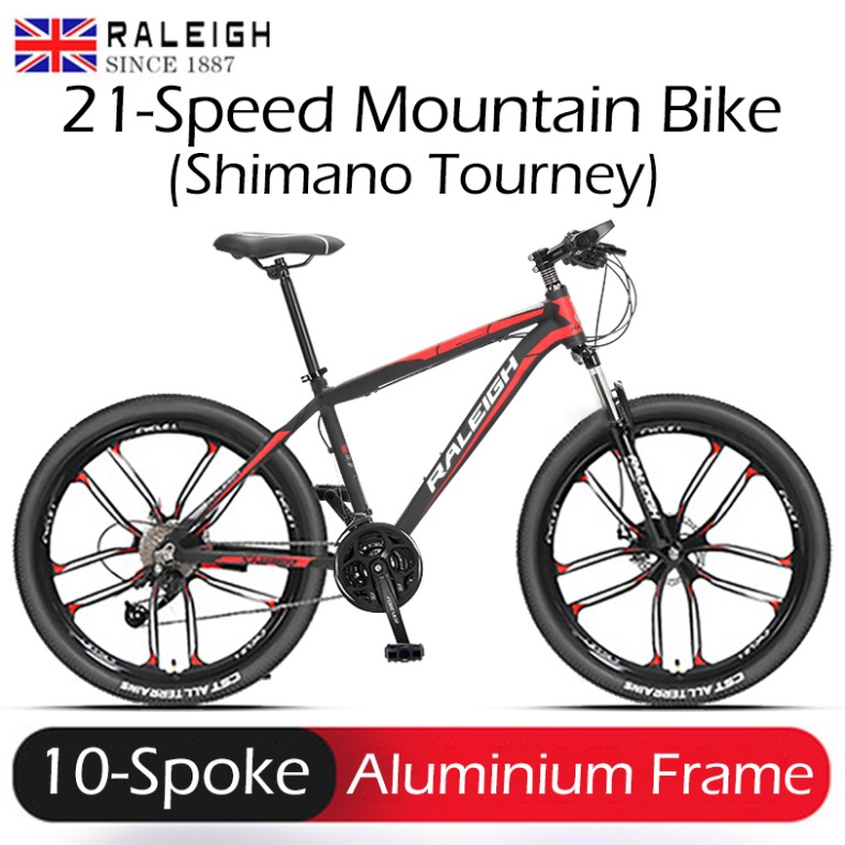Raleigh 26" Mountain Bike (21-speed Shimano), Sports Equipment ...