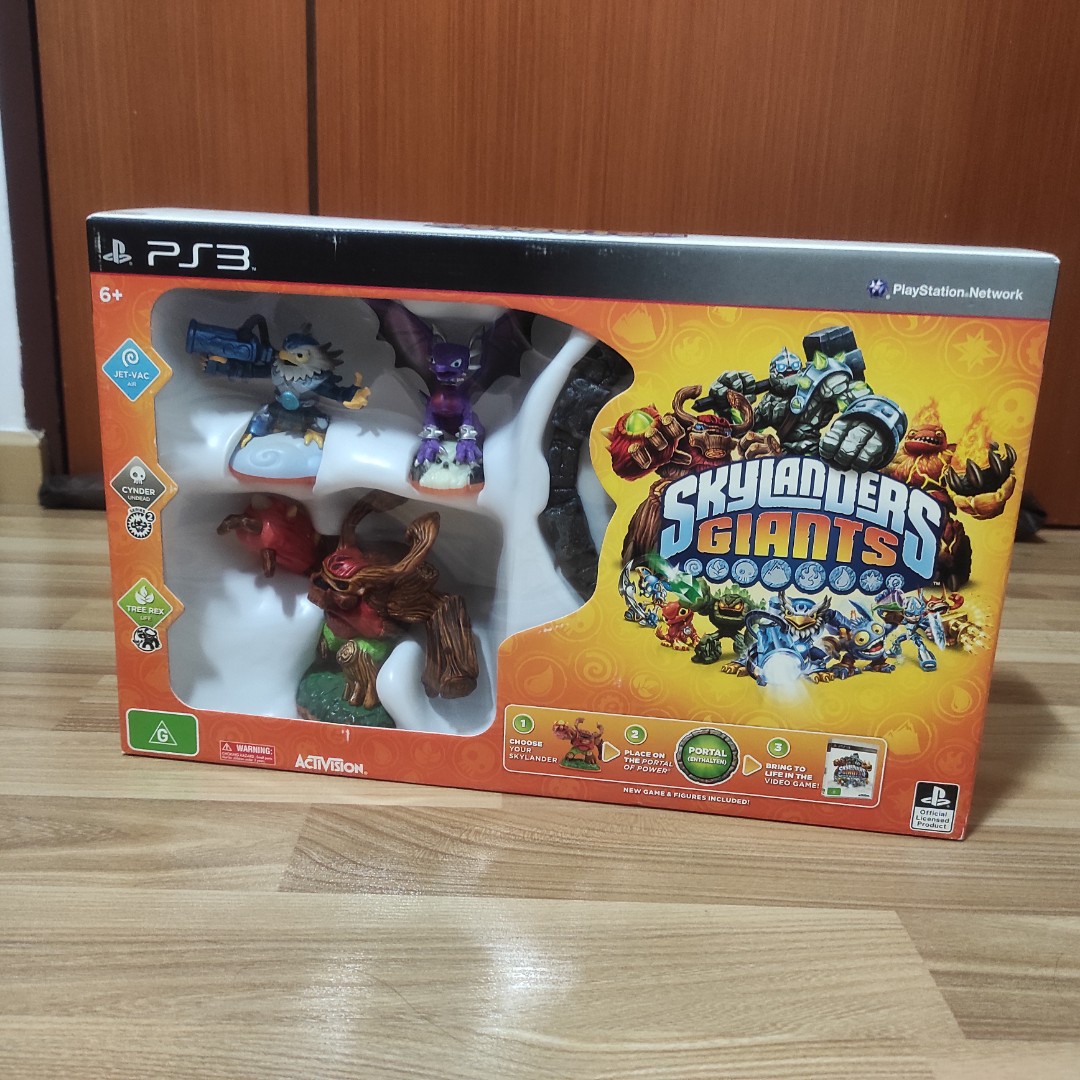 Skylander Giants PS3 (Disc + Figurine + Portal), Hobbies & Toys, Toys ...