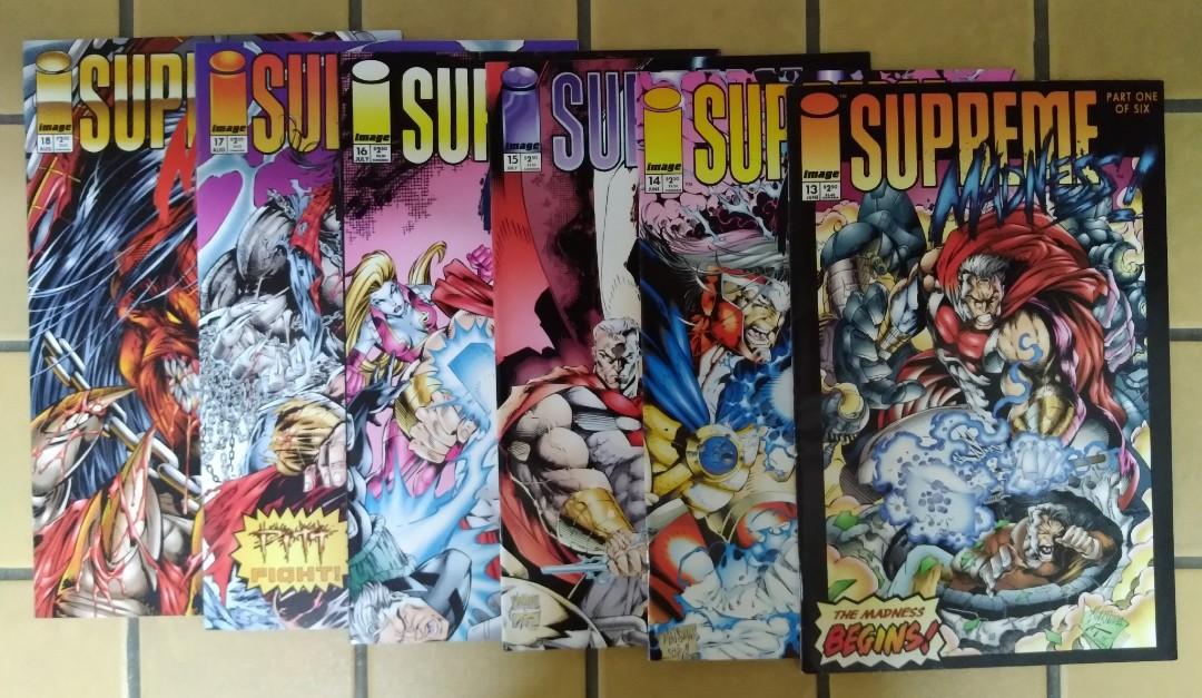 Supreme - Issue 13,14,15,16,17,18 ( Jeff Matsuda/Chap Yaep/Todd Nauck ...