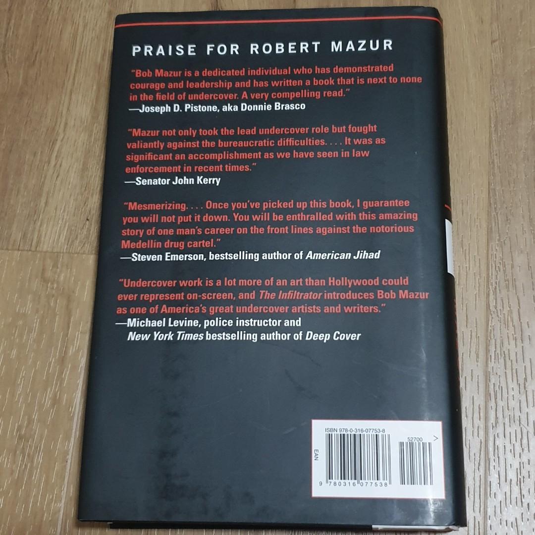The Infiltrator by Robert Mazur, Hobbies & Toys, Books & Magazines ...