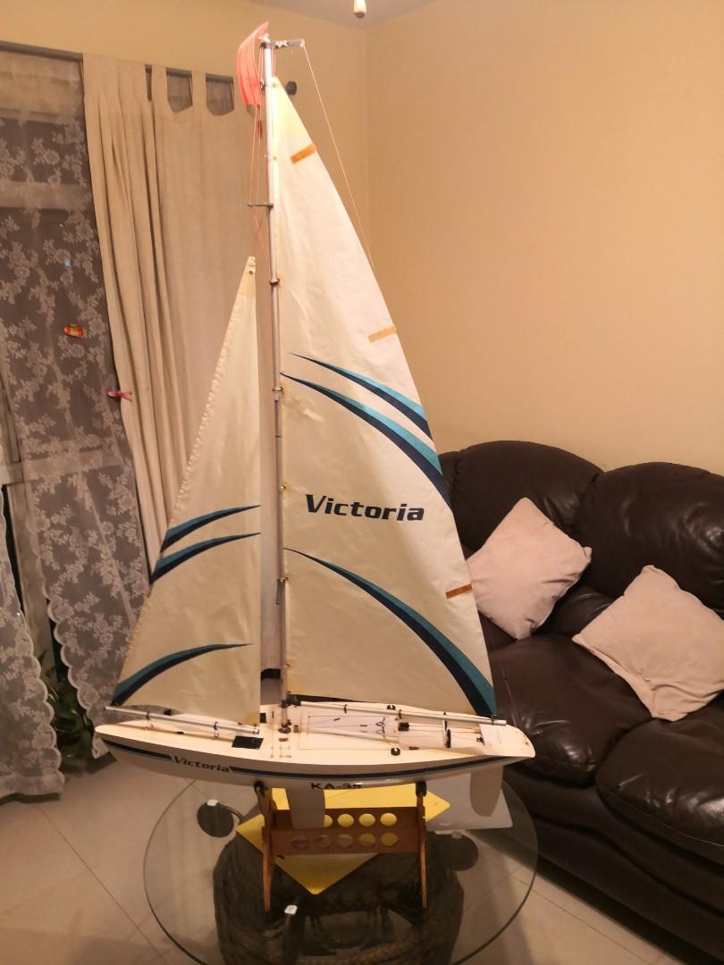 Thunder Tiger Victoria Racing Yacht, Hobbies & Toys, Toys & Games on ...