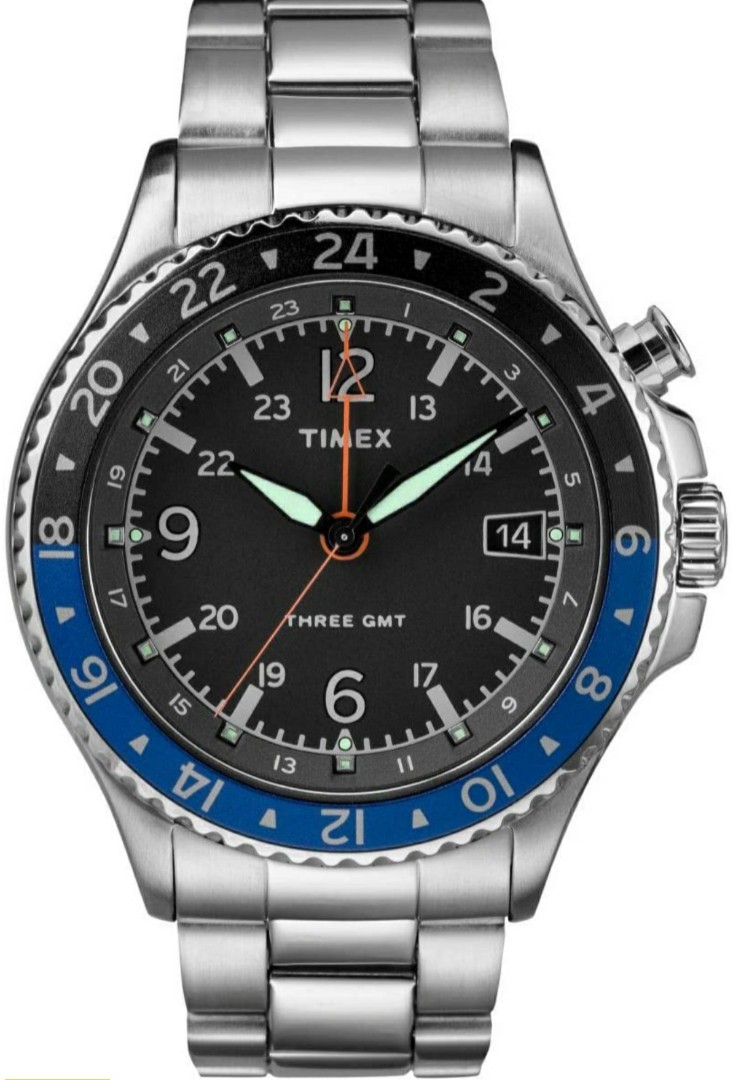 Timex GMT 3 Time Zones, Mobile Phones & Gadgets, Wearables & Smart ...