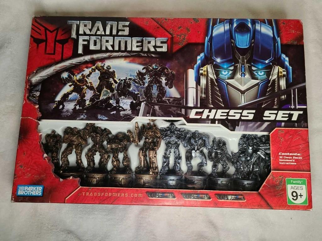 Transformers Chess Set Parker Brothers Hasbro, Hobbies & Toys, Toys ...