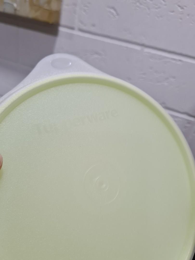 Tupperware container. Like new. Spring colour!!, Furniture & Home ...