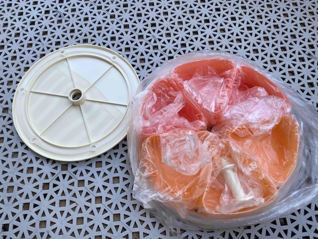 Tupperware Modular Carousel Set (Containers + Rotating tray), Furniture ...